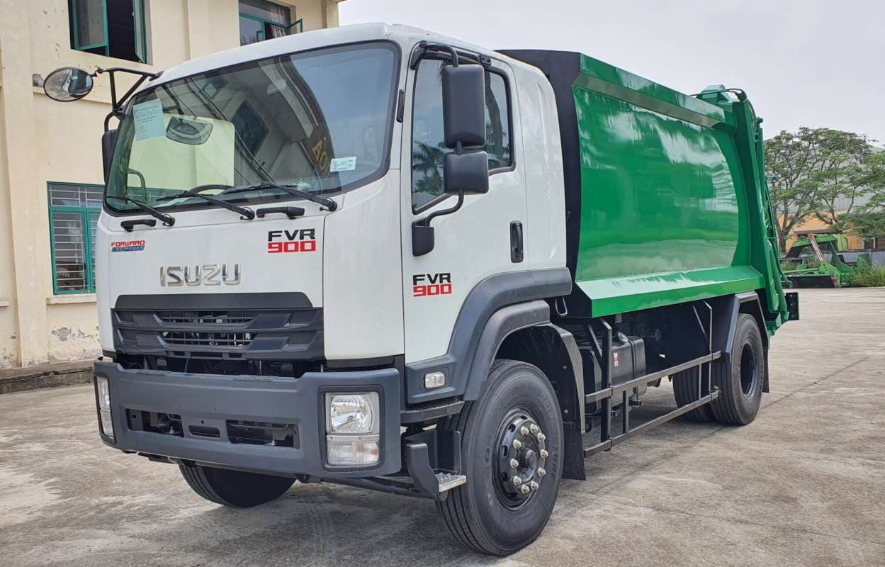 Xe cuốn ép rác Isuzu 14 khối - CÔNG TY CP SẢN XUẤT XE CHUYÊN DỤNG VÀ ...